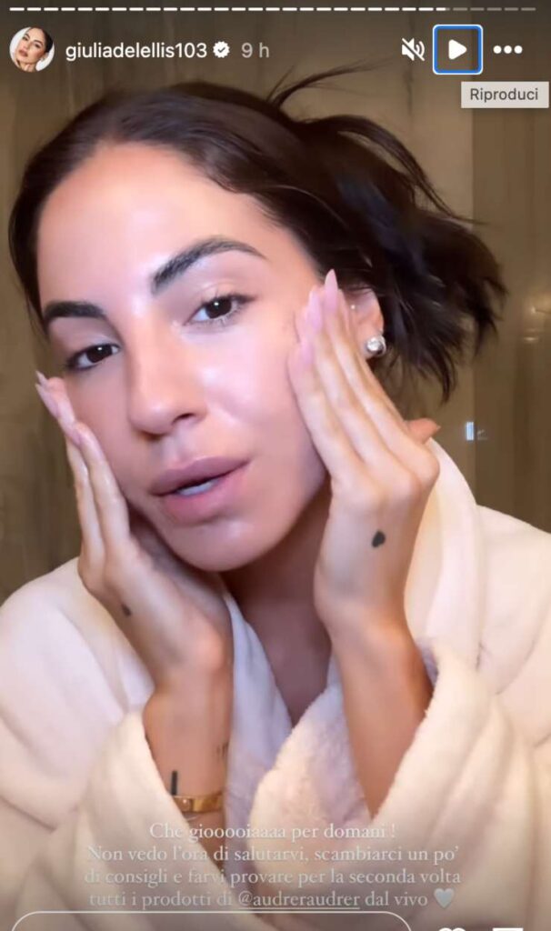 Giulia De Lellis senza trucco: com'è il viso dell'influencer ...